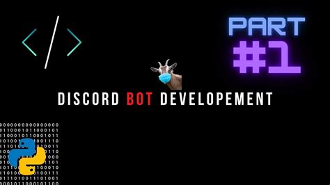 Discord Bot Programming Part1 Youtube