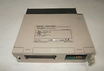 Omron Corporation C200H AD003 A D UNIT 8 INPUT ANALOG MODULE Industrial SOL Pte Ltd
