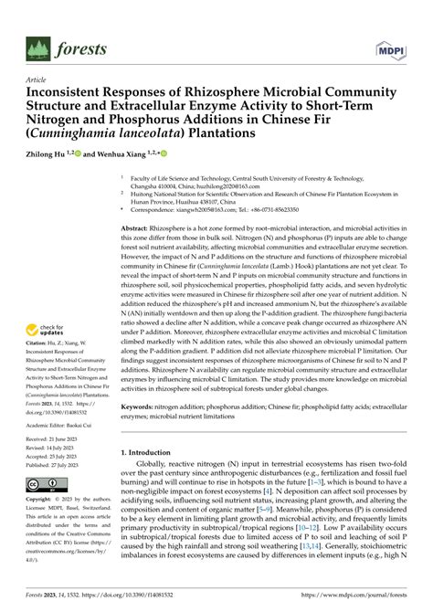 Pdf Inconsistent Responses Of Rhizosphere Microbial Community Structure And Extracellular
