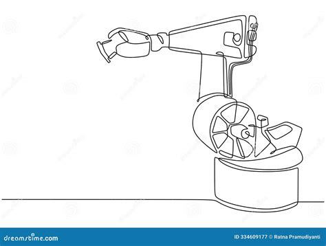 Industrial Robots Stock Image 42480769
