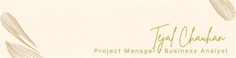 Tejal Chauhan Project Manager Program Manager Product Manager