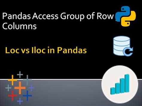 Loc And Iloc In Pandas Use Cases Difference Data Science YouTube