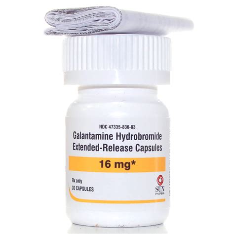 Galantamine 16 Mg Er Gelcaps 30 By Caraco Pharma