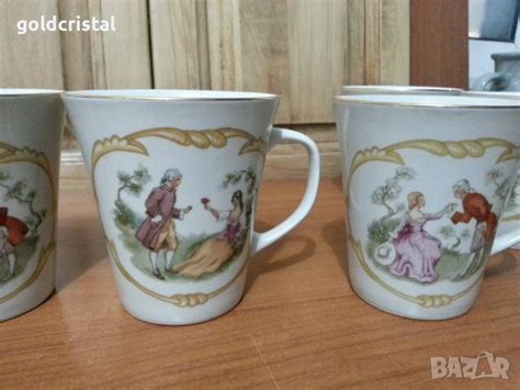 Полски порцелан големи чаши за чай в Антикварни и старинни предмети в гр Стара Загора