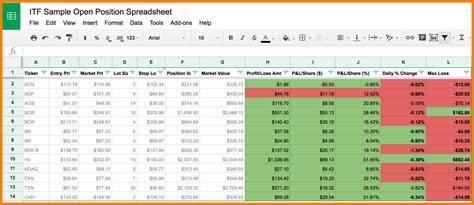 Stock Excel Spreadsheet Within 8 Stock Tracking Excel Spreadsheet Credit Spreadsheet Db Excel Com
