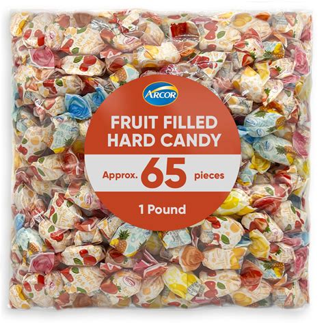Fruit Filled Hard Candy 1 Pounds Approx 65 Pieces