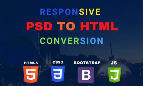 Convert Psd To Html Within 24 Hours By Mdjewel753 Fiverr