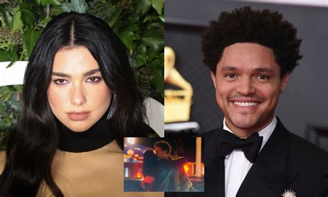 ¿romance En Puerta Captan A Dua Lipa Besando Al Actor Trevor Noah