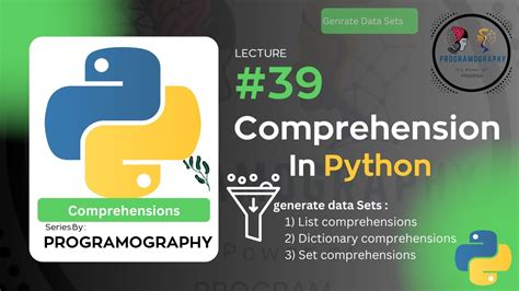 Python Comprehension Definition Types Lists Dictionaries Or Sets Comprehension Example