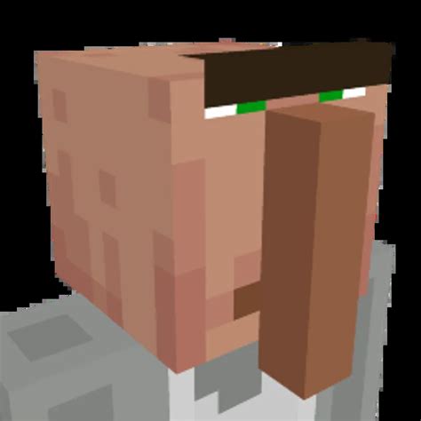 Funny Villager Mask By 2 Tail Productions Minecraft Bedrock