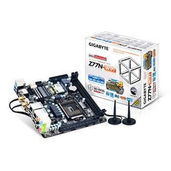 Gigabyte GA Z77N WIFI Mini ITX Socket 1155 Motherboard LN47318 SCAN UK