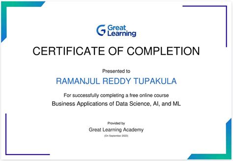 Ramanjul Reddy On Linkedin Certification
