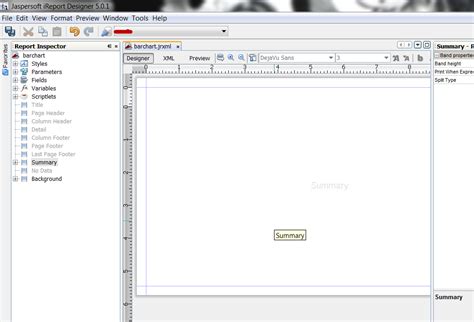nascent การออกรายงานกราฟแทง Bar Chart iReport