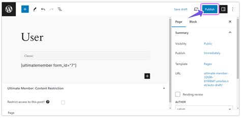 Creating Plugin Core Pages Manually Ultimate Member