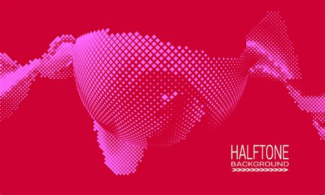 사각형 점의 질감추상 벡터 하프 톤 배경 디자인 디지털 공간 스타일의 레드 핑크 인쇄 래스터 0명에 대한 스톡 벡터 아트 및 기타 이미지 Istock