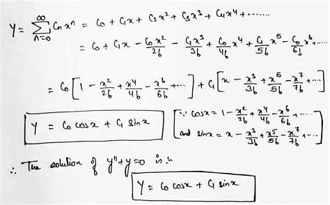 [solved] Solve Differential Equation With Power Series Course Hero
