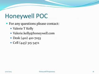 Honeywell Mod Pmo PPT