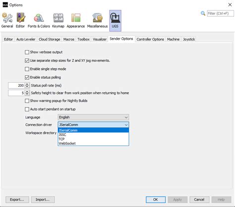 Connection To Fluidnc Through Wifi Winder Universal G Code Sender Discussion GitHub