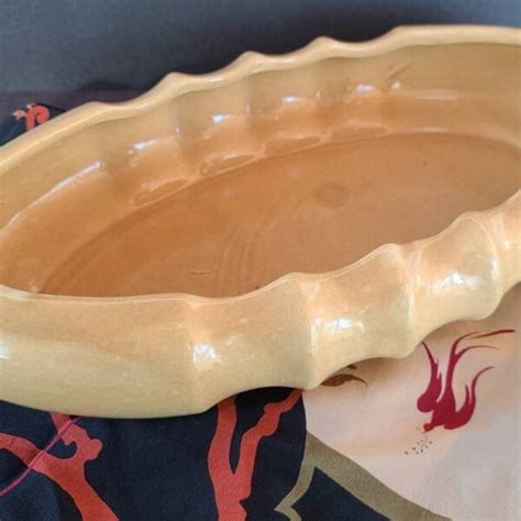 Large Ceramic Shallow Planter Etsy