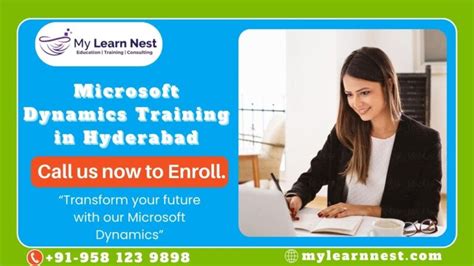 Microsoft Dynamics 365 Training In Hyderabad With 100 Placement Assistance