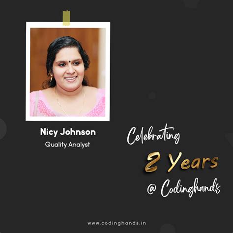 coding hands infotech llp on linkedin congratulations on another year of excellence nicy bejoy