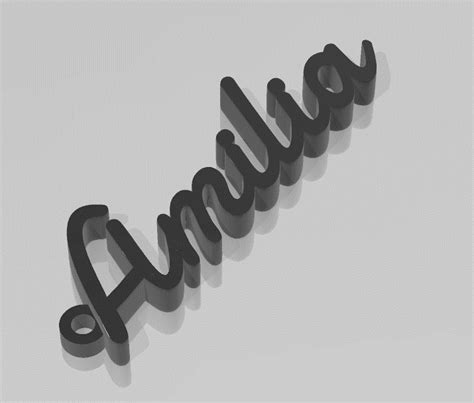 Archivo Stl Amilia 🔑・idea De Impresión 3d Para Descargar・cults