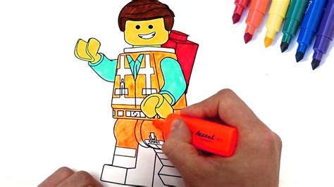 The Lego Movie Emmet Coloring Pages