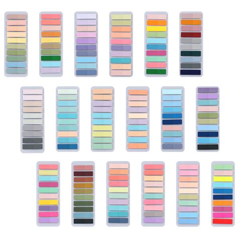 Fuygrcj Tabs For Annotating Books 3600pcs 180 Color Sticky Tabs For Books Sticky Note Tabs