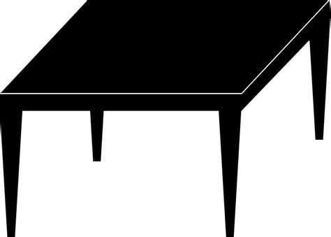 Blank Table In Black Color 24851209 Vector Art At Vecteezy Blank Table In Black Color 24851209 Vector Art At Vecteezy
