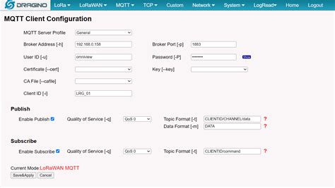 Application Note Lorawan And Mqtt Setup