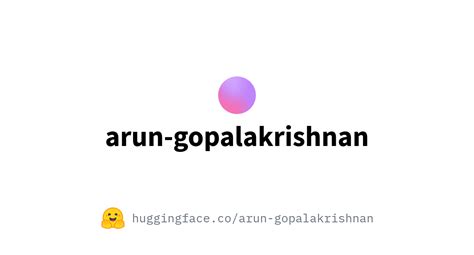 Arun Gopalakrishnan Arun Gopalakrishnan