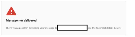Error Sending A Email To A Gmail Account With Smtp Stack