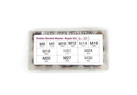 Top Notch EPDM NBR Metal Screw Seal Rubber Washer And Bonded Washer