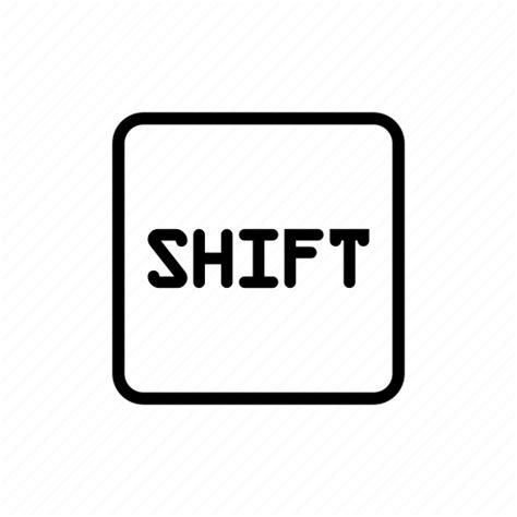 Keyboard Shift Type Icon Download On Iconfinder