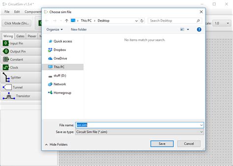 Tutorial 2 Creating An XOR Circuit
