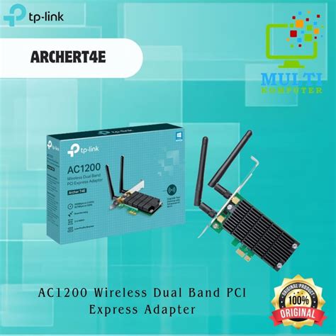 Jual Tp Link Archer T E Ac Wireless Dual Band Pci Express Adapter Shopee Indonesia