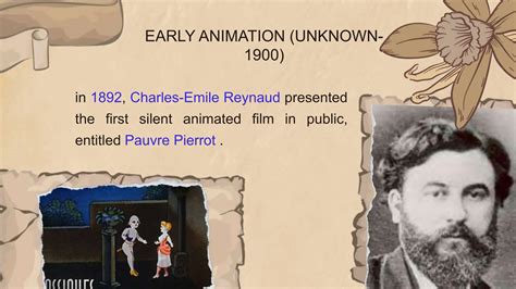 Computer Subject Animation The History Of Animationpptx