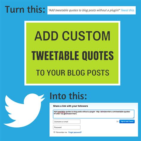 Add Custom Tweetable Quotes To Blog Posts Without A Plugin