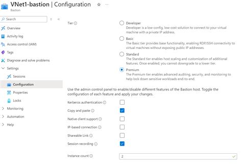录制 Bastion 会话 Azure Bastion Microsoft Learn
