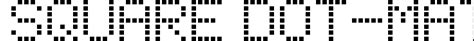 Square Dot Matrix Font Download