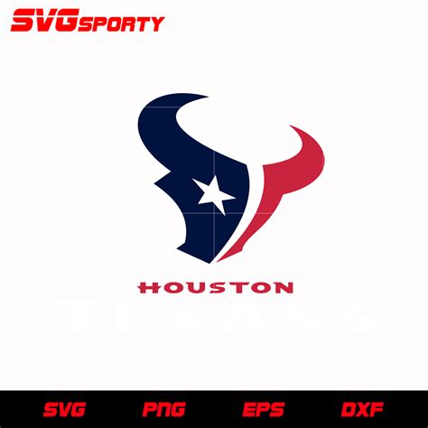 Houston Texans Official Logo Houston Texans 4 X 4 Logo Decalcomania