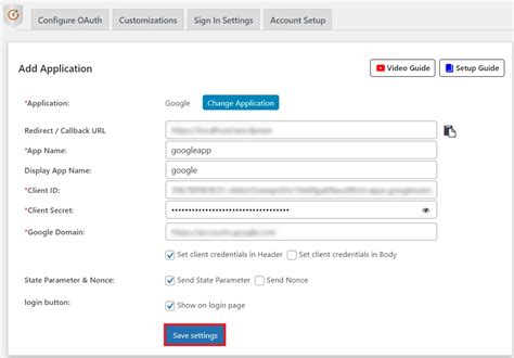 WordPress Google Single Sign On Using OAuth SSO Google SSO