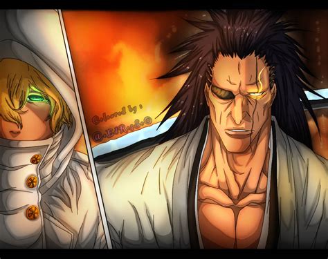 Kenpachi Zaraki Vs Gremmy Thoumeaux Bleach By Eedressoo On Deviantart