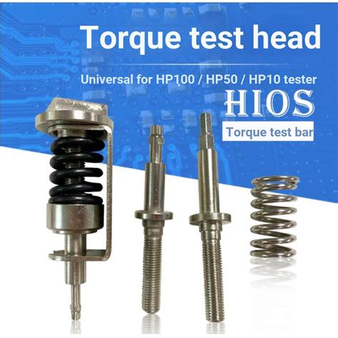 Hios Torque Tester Torque Gauge Accessories Test Head Torque Head