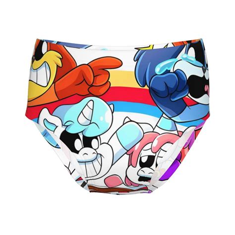 Defioc Smiling Critters Pattern Girls Underwearstretch Cotton Panties