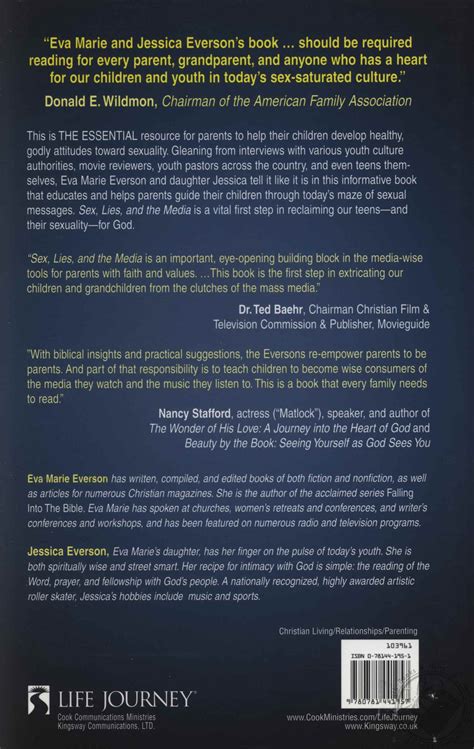 Sex Lies And The Media By Jessica Everson Book Paperback Loving Truth Books Gifts