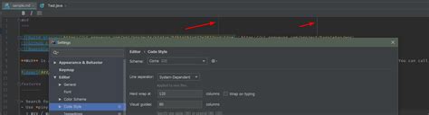 Intellij Markdown Visual Guide Columns Are Missing Stack Overflow
