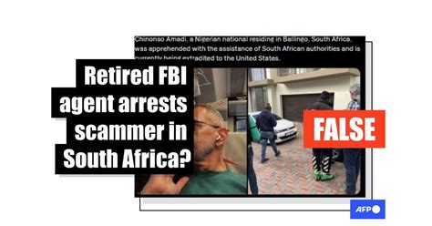 Posts Claiming To Show An Ex Fbi Agent Who Tracked A Scammer To South
