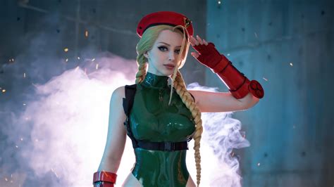 1366x768 Cammy Street Fighter Cosplay Laptop Hd Hd 4k Wallpapers