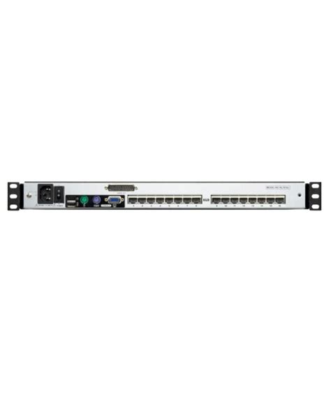 Aten KL1516AN 16 Port Multi Interface Cat 5 Dual Rail LCD KVM Switch